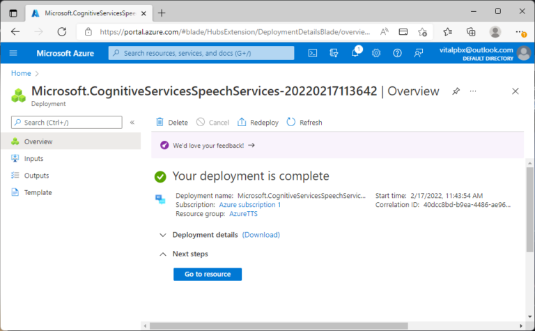 How To Create A Microsoft Azure TTS API KEY